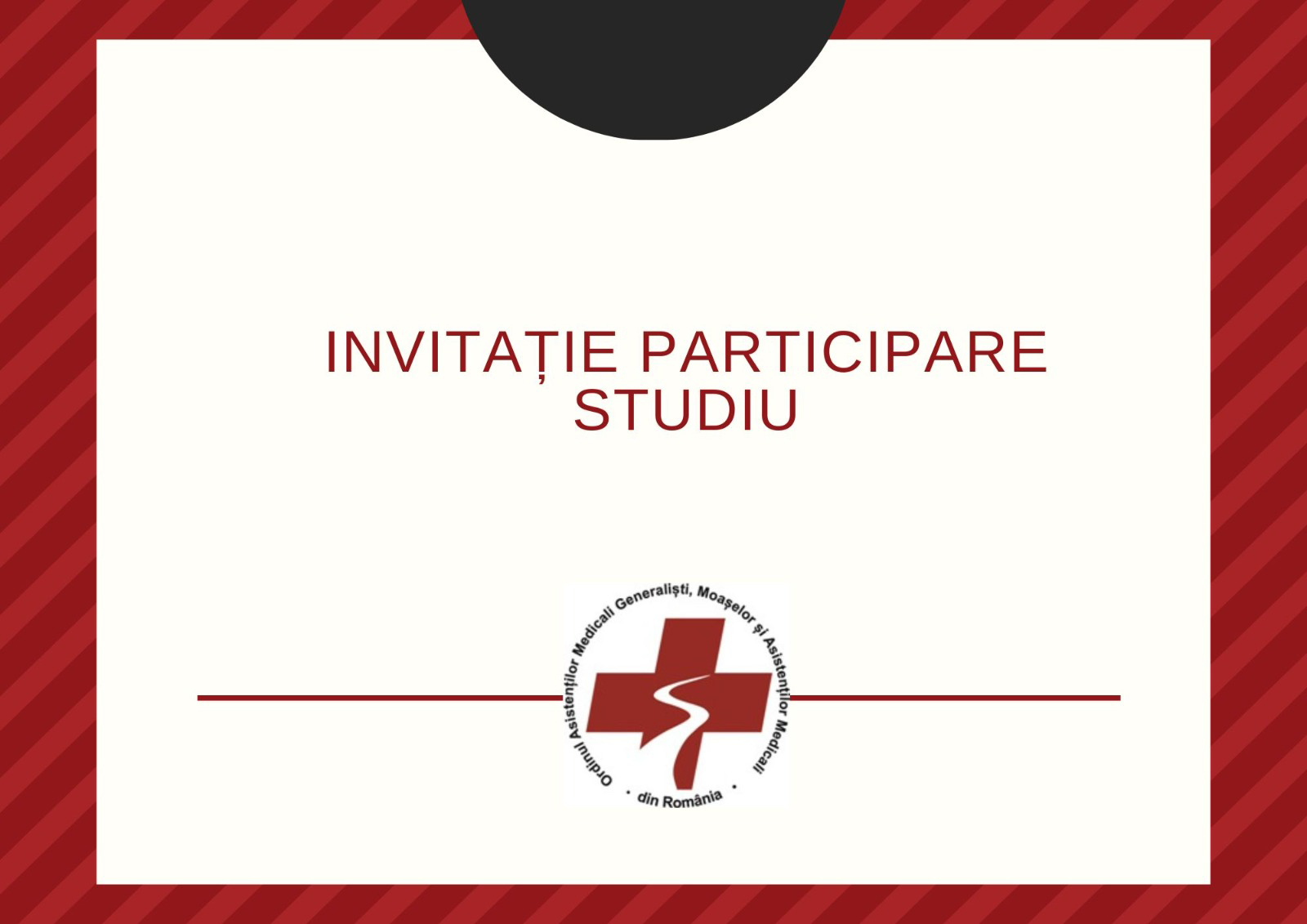 Invitație participare la studiu - OAMGMAMR