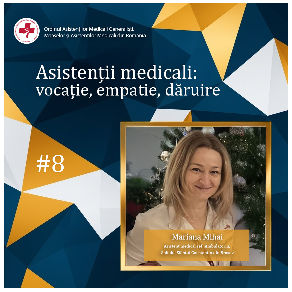 #8 Mariana Mihai | Asistent medical șef, Spitalul Sfântul Constantin ...
